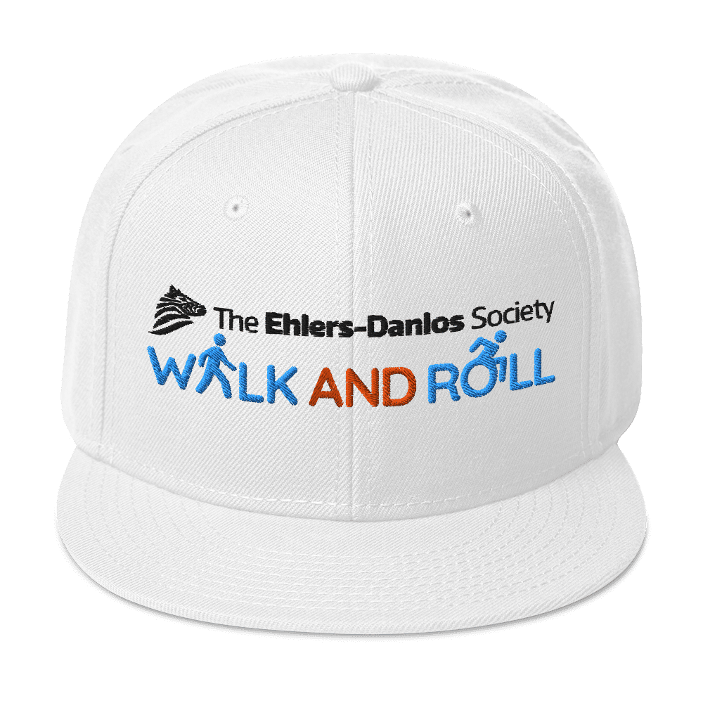 Walk and Roll Snapback Hat - The Ehlers Danlos Society