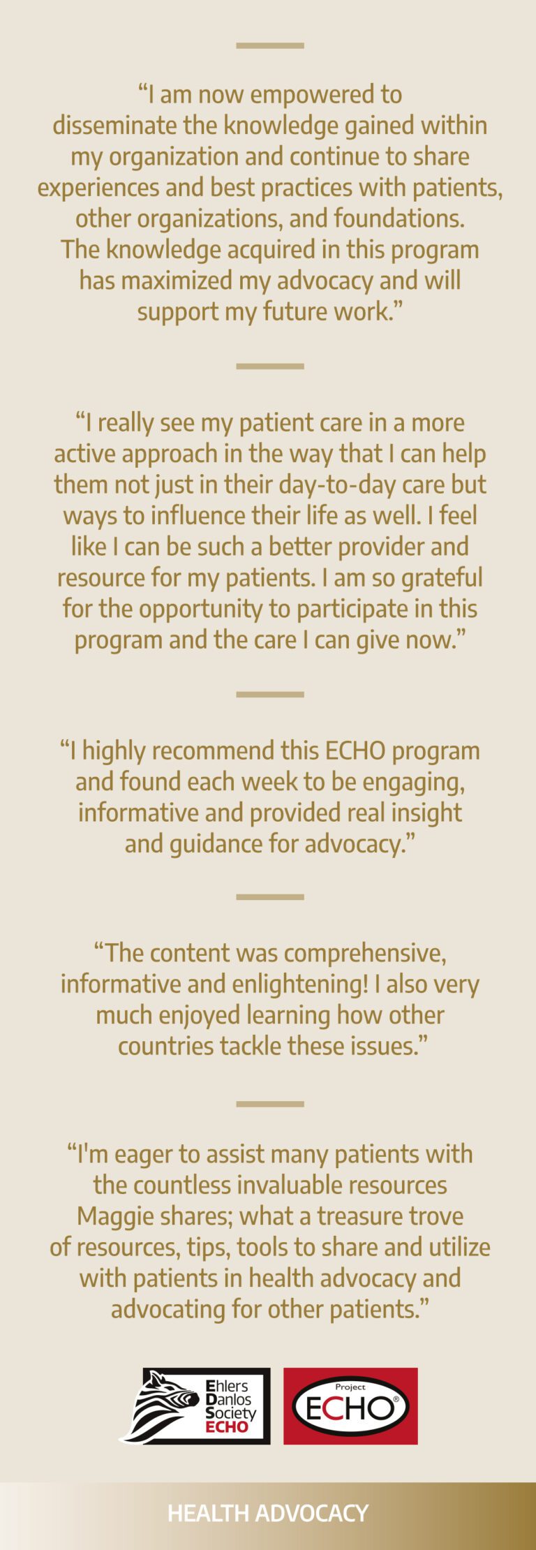EDS ECHO EDS & HSD Community - The Ehlers Danlos Society